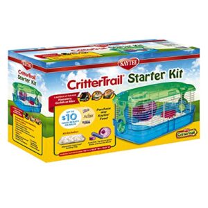 Kaytee CritterTrail Starter Kit Habitat for Pet Gerbils, Hamsters or Mice