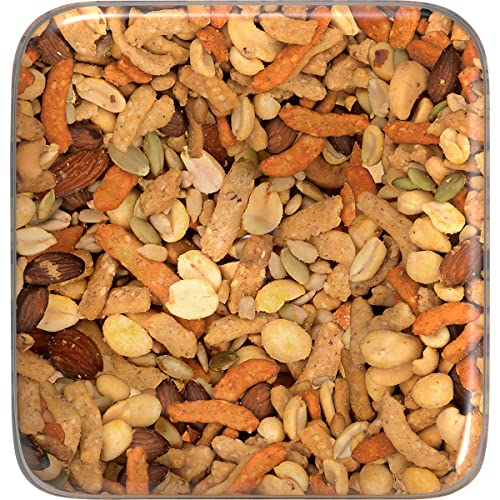 Southern Style Nuts Gourmet Hunter Mix, 23 Ounces, Sesame Sticks, Peanuts, Sunflower Kernels, Almonds, Cashews, and Pepitas