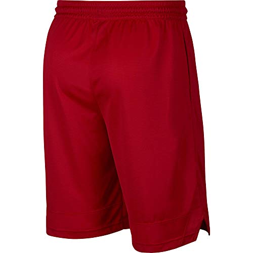 Nike Dri-FIT Icon, Men's Basketball Shorts, Athletic Shorts with Side Pockets, University Red/University Red, 2XL