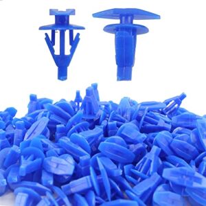 carbbia 100pcs auto fasteners weatherstrip retainer clips universal fit for all the cars for nissan altima maxima sentra for many other vehicles