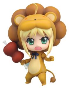 good smile fate/tiger colosseum: saber lion nendoroid action figure