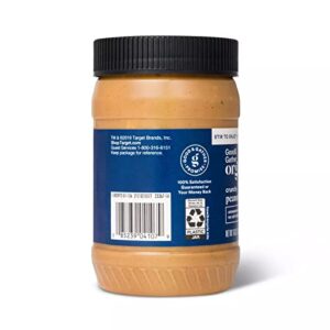 Good & Gather Organic Stir Crunchy Peanut Butter - 16 Oz. (Pack of 2)