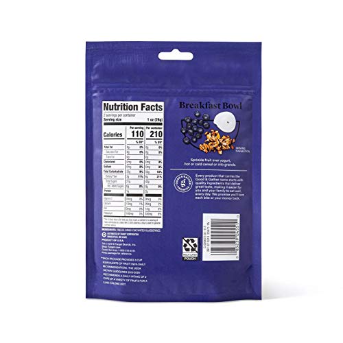 Good & Gather- Freeze Dried Blueberries - 2oz