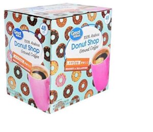 great value donut shop blend 48 pack of k- cups