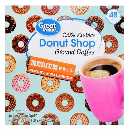 Great Value Donut Shop Blend 48 Pack of K- Cups