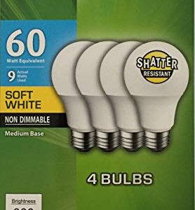 LED Soft White Medium Base 60 Watt Equivalent