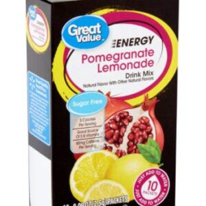 Great Value Energy Drink Mix bundle: 2x Dragon Fruit, 2x Grape; 2x Pomegranate Lemonade