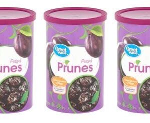 18 Oz Great Value Pitted Dried Prunes (Pack of 3)