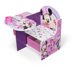 Delta Children Chair Desk With Storage Bin, Disney Minnie Mouse