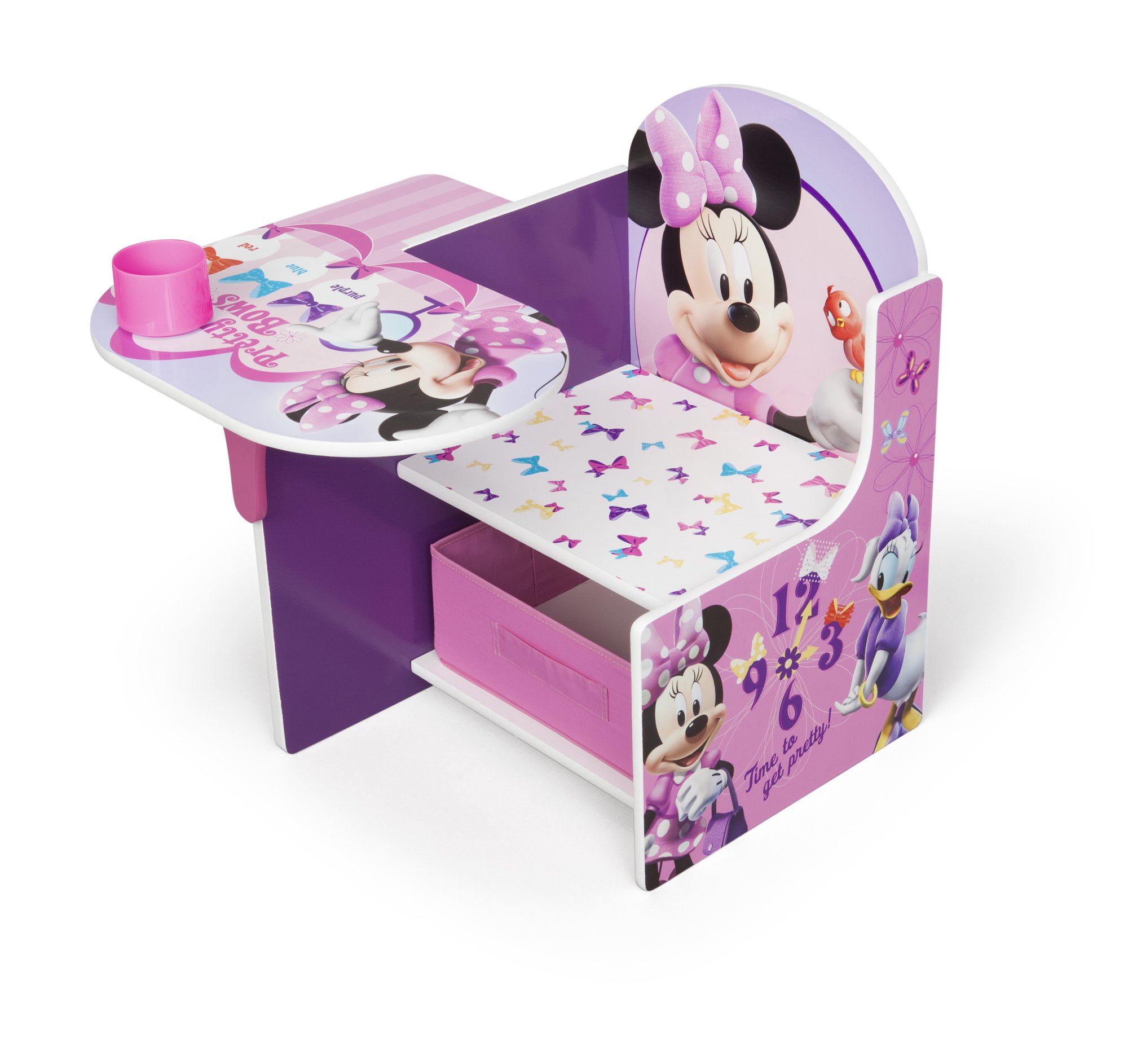 Delta Children Chair Desk With Storage Bin, Disney Minnie Mouse