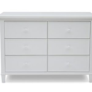 Delta Children Haven 6 Drawer Dresser, Greenguard Gold Certified, White