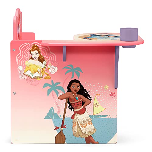 Delta Children Chair Desk with Storage Bin, Disney Princess