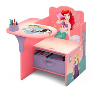 Delta Children Chair Desk with Storage Bin, Disney Princess