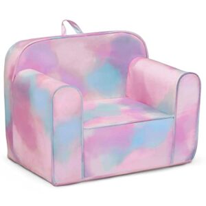 Delta Children Cozee Chair for Kids for Ages 18 Months and Up, Tie Dye