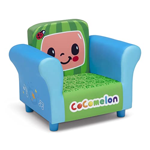 Delta Children Upholstered Chair, Wood CoComelon