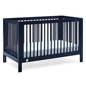 babygap by delta children charlie 6-in-1 convertible crib – greenguard gold certified, navy