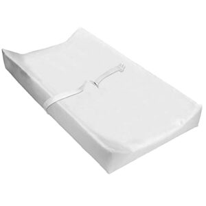 delta children crib and changer changing pad and cover, white