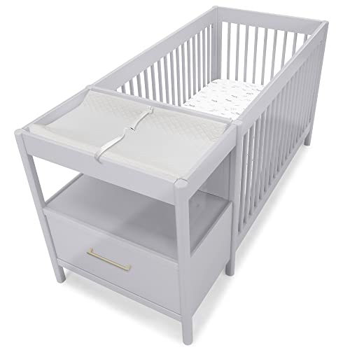 Delta Children Crib and Changer Changing Pad and Cover, White