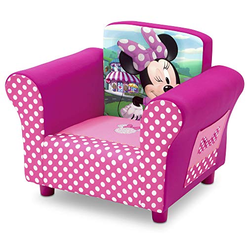 Delta Children Upholstered Chair, Disney Minnie Mouse