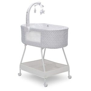 delta children sweet slumber bassinet, garden path