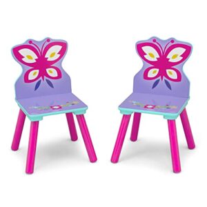 Disney Encanto Kids Table and Chair Set with Storage (2 Chairs Included) by Delta Children - Ideal for Arts & Crafts, Snack Time, Homeschooling, Homework & More - Greenguard Gold Certified, Purple