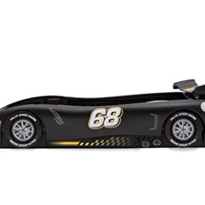 Delta Children Turbo Race Car Twin Bed, Black