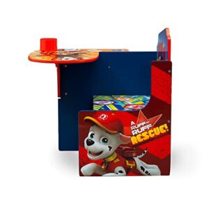 Delta Children Chair Desk with Storage Bin + Design and Store 6 Bin Toy Storage Organizer, Nick Jr. PAW Patrol (Bundle)