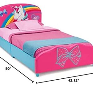 Delta Children Upholstered Twin Bed, JoJo Siwa