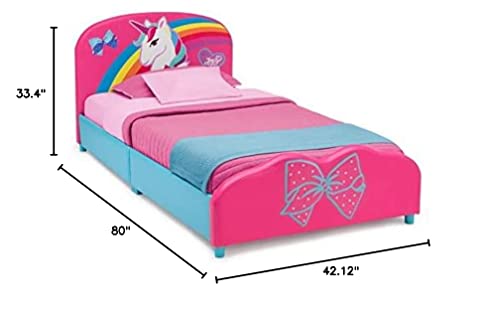 Delta Children Upholstered Twin Bed, JoJo Siwa