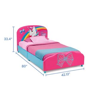 Delta Children Upholstered Twin Bed, JoJo Siwa