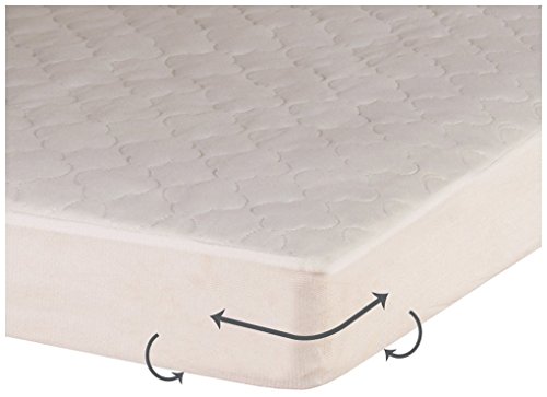 Serta Tranquility Eco Firm 2-Stage Premium Baby Crib Mattress & Sealy Stain Protection Waterproof Fitted Toddler Bed and Baby Crib Mattress Pad