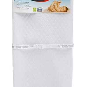 Waterproof Baby and Infant Diaper Changing Pad, ComforPedic from Beautyrest, White