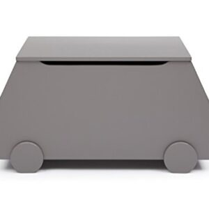 Delta Children Metro Toy Box, Classic Grey