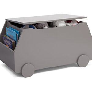 Delta Children Metro Toy Box, Classic Grey