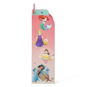 Disney Princess Wooden Playhouse 4-Shelf Bookcase for Kids by Delta Children - Greenguard Gold Certified, Pink