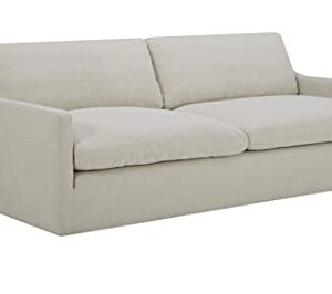 Amazon Brand – Stone & Beam Rustin Contemporary Deep-Seated Sofa Couch, 89"W, Cream