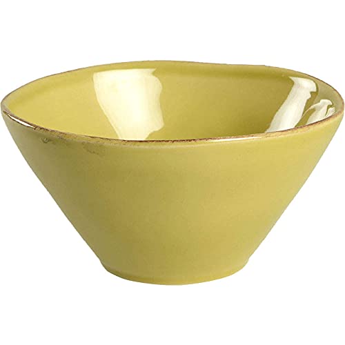 Crate & Barrel Marin Green Soup Cereal Bowl