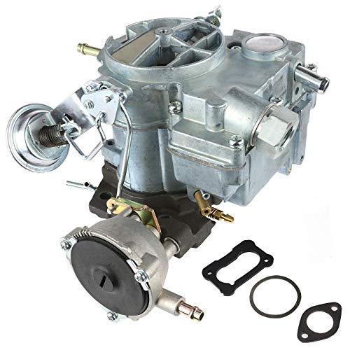 Partol 2 Barrel Carburetor Carb for Chevrolet Chevy Small Block Engines 1970-1980, 350/5.7L 1970-1975 400/6.6L - Large Base