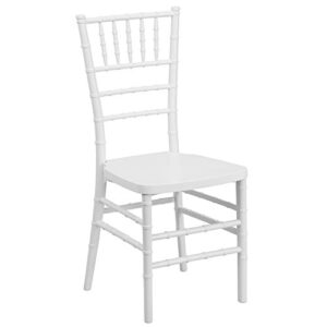 flash furniture hercules premium series white resin stacking chiavari chair