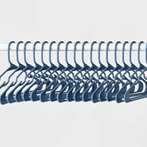 18pk Plastic Hangers - Room Essentials™, Waltz Blue