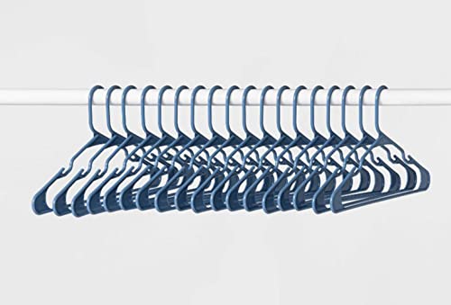 18pk Plastic Hangers - Room Essentials™, Waltz Blue