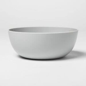 Room Essentials™ - 37oz Plastic Cereal Bowl - Gray - Set of 12