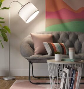 arc floor lamp (includes led light bulb) – room essentials