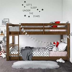 Dorel Living Sierra Twin over Twin Bunk Bed | Mocha | DL7891 model