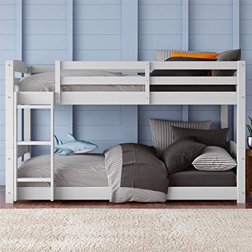 Dorel Living Sierra Twin over Twin Bunk Bed | White | DL7891W model