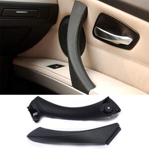 jaronx for bmw 3 series e90/e91 door handle replacement kit,outer cover+door pull handle passenger door handle for bmw 316 318 320 323 325 328 330 335 (2004-2011)(right side,pull handle+outer cover)