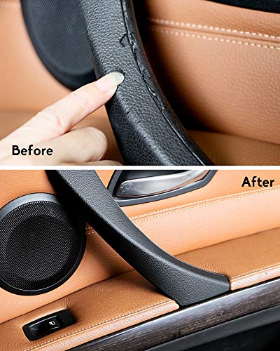 Jaronx for BMW 3 Series E90/E91 Door Handle Replacement Kit,Outer Cover+Door Pull Handle Passenger Door Handle for BMW 316 318 320 323 325 328 330 335 (2004-2011)(Right Side,Pull Handle+Outer Cover)