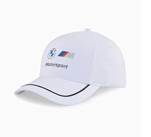 PUMA BMW M Motorsport White Logo Hat