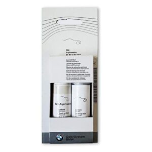 genuine bmw alpine white iii touch-up paint code 300