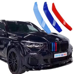 automotive grille inserts for bmw x5 g05 2019-2022 7 grilles,front grill accessories m color